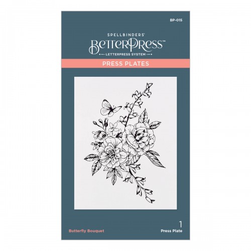 Spellbinders - Butterfly Bouquet Press Plate